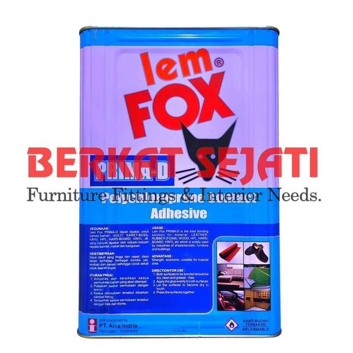 Jual Promo Lem Fox Prima D 14 Kg Lem Hpl Edging Lem Kuning Fox Cod ...