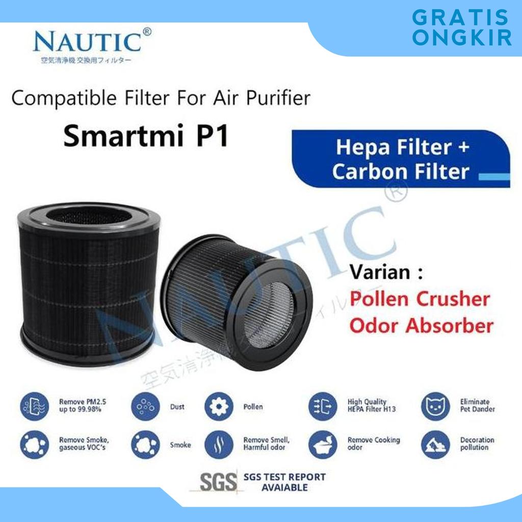 Jual Filter Smartmi Air Purifier P1 Replacement Pollen Odor Filter ...