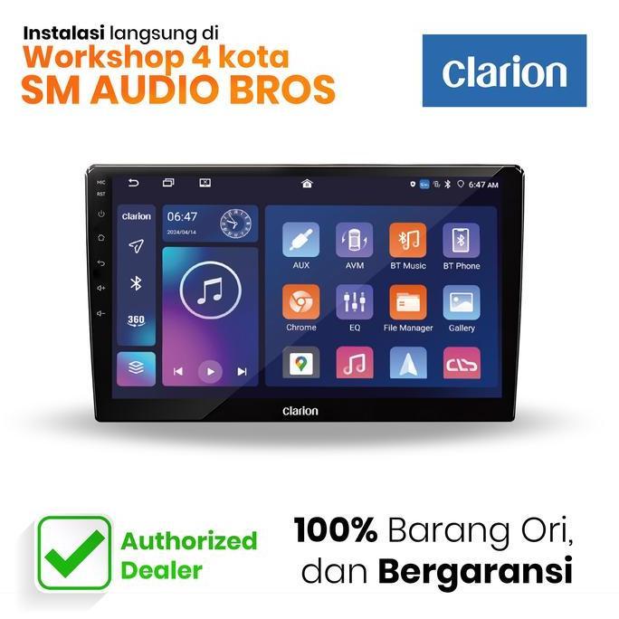 Jual Clarion GL 500 Head Unit Android RAM 6GB ROM 128GB Wireless Apple ...