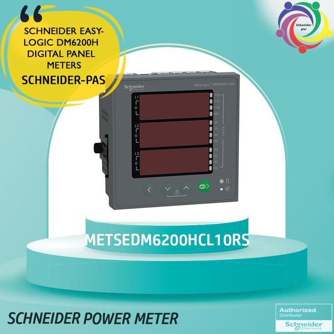 Jual Miliki Schneider Easylogic Dm6200H Digital Panel Meters | Shopee ...