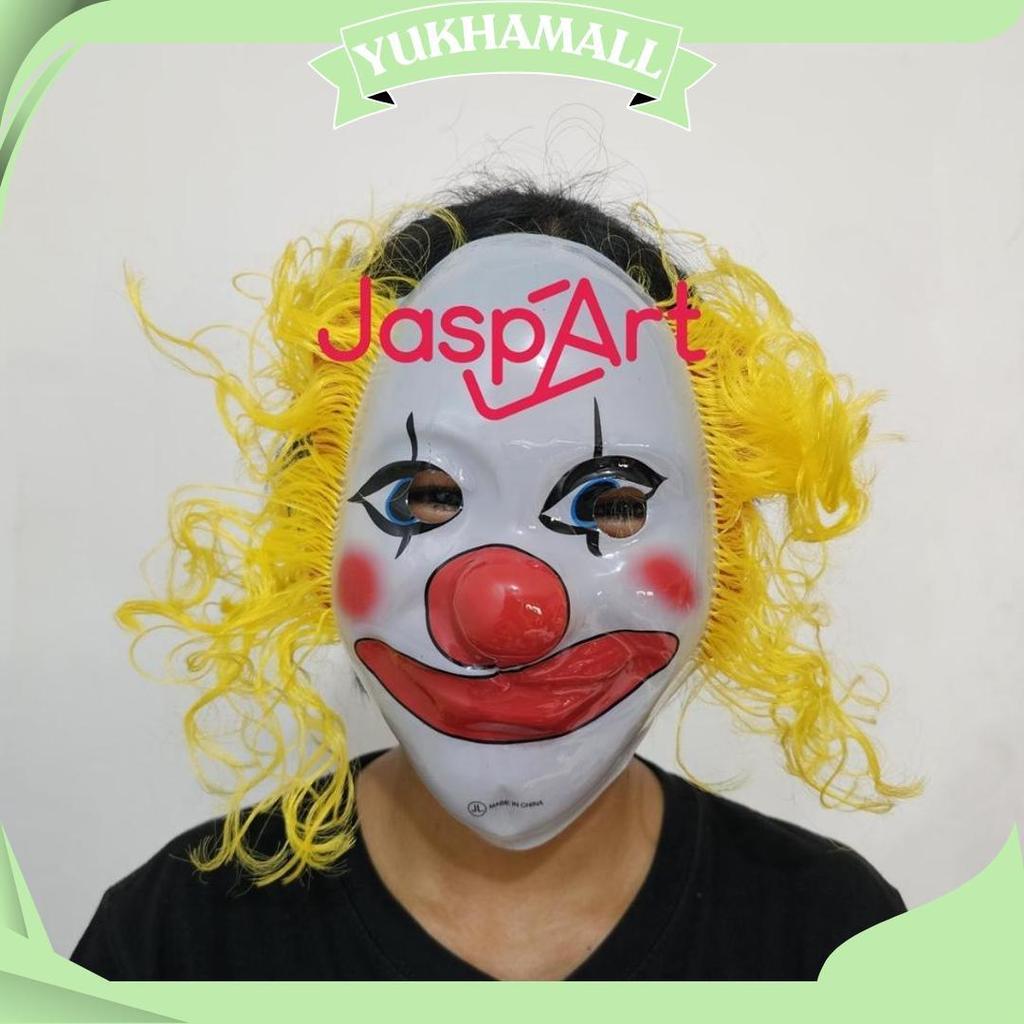 Jual Topeng Badut Seram Scary Clown Mask Mainan Anak Cosplay Halloween ...