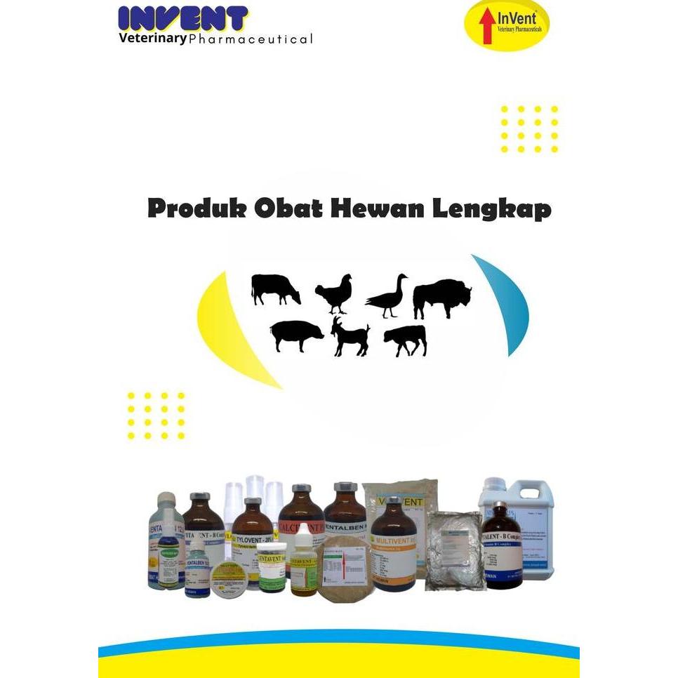 Jual Ready stock Obat Hewan VITALENT-B Complex Inj Invent - Vitamin b ...