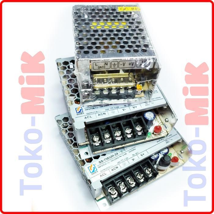 Jual Adaptor Power Supply Output DC 24V 1.5A 2A 2.5A 3A 4A 5A 20V-28V ...