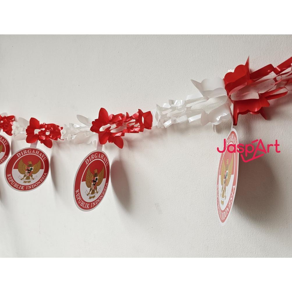 Jual Hiasan Tarik HUT RI Dirgahayu Republik Indonesia Merah Putih ...