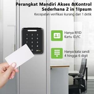 Jual ZKTECO ID/IC CARD RFID CONTROLLER PASSWORD KEYPAD DOOR ACCESS CONTROL ORIGINAL DAN ...