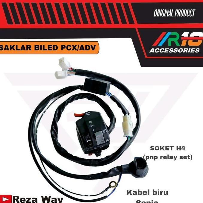 Jual Saklar Kiri Biled Pcx Dan Adv H4 Pnp Relay Set Restock! | Shopee ...