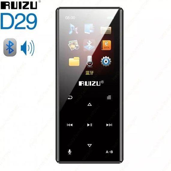 Jual Ruizu D29 Bluetooth Speaker 8GB FULL METAL DAP MP3 MP4 Player VS ...