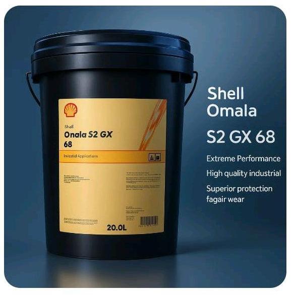 Jual Shell Omala S2 Gx 68 Oli Gearbox Industri Premium Iso Vg 68 Untuk ...