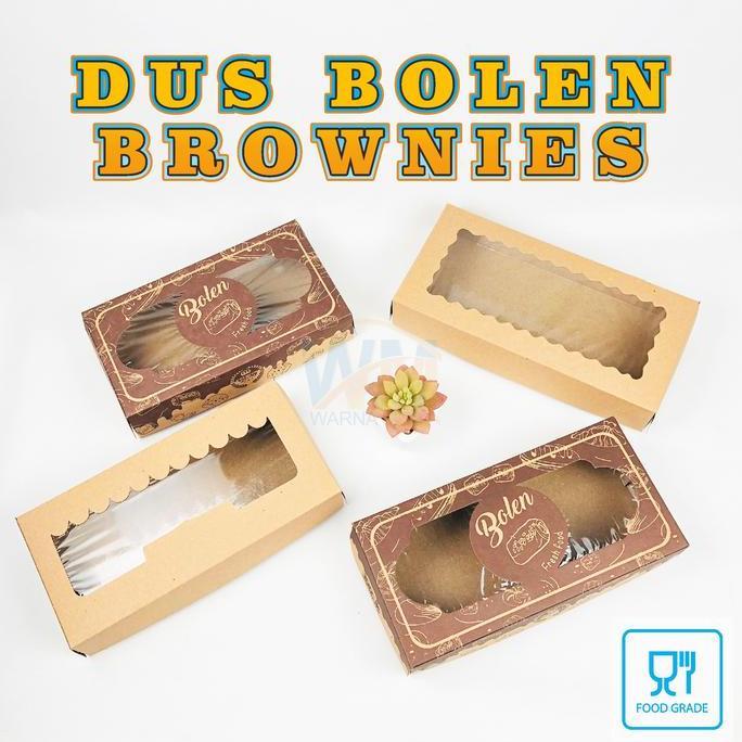 Jual (isi 50pcs) DUS BOLEN 24x10x5, DUS BOLEN PISANG 24x12x5, BOX ROTI ...