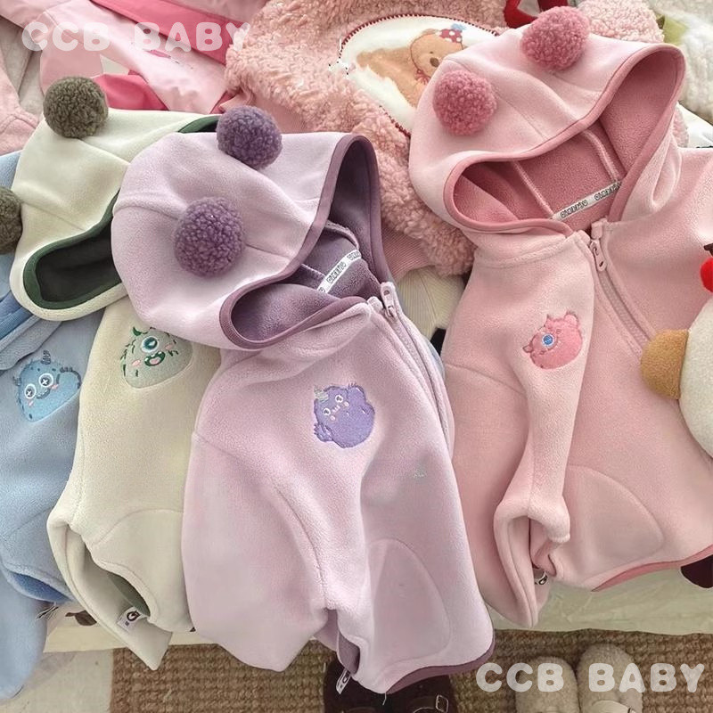 Jual [CCB BABY]Jaket Hoodie Fleece Anak Perempuan Musim Gugur - Dingin ...