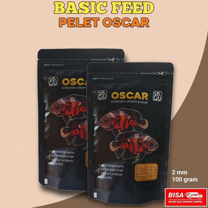 Jual Catbull- Cod Pelet Ikan Oscar Tiger Albino Batik 100Gr | Alikacu ...