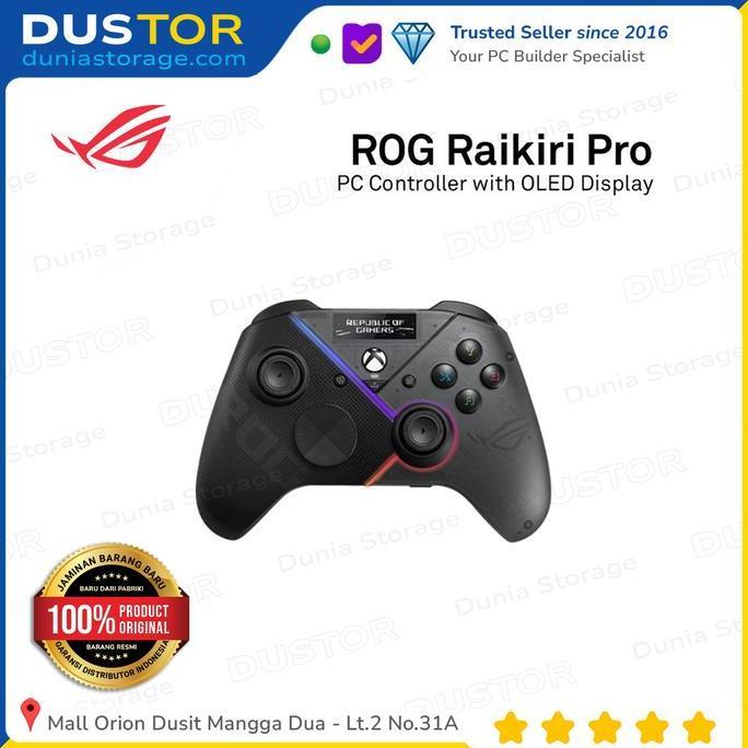 Jual BEBAS ONGKIR - ASUS ROG Raikiri Pro PC Controller with OLED ...
