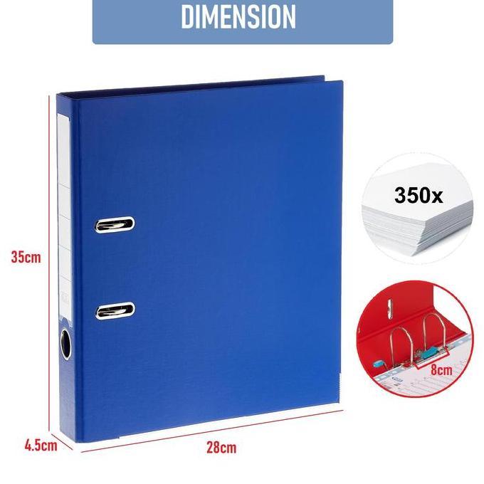 Jual Documby- Ordner Map F4 Folio Pvc / Odner Map Legal Plastik File ...