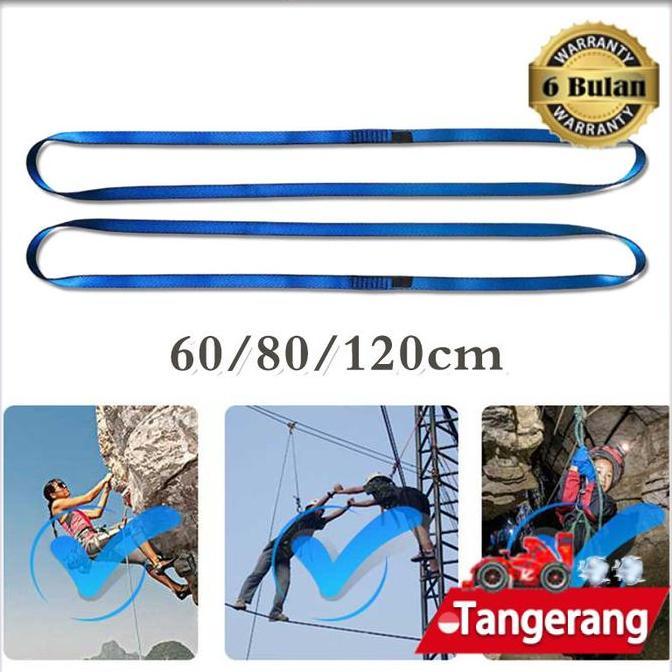 Jual IMAGIN 60/80/120cm Webbing Panjat Tebing Sling Climbing / Tali ...