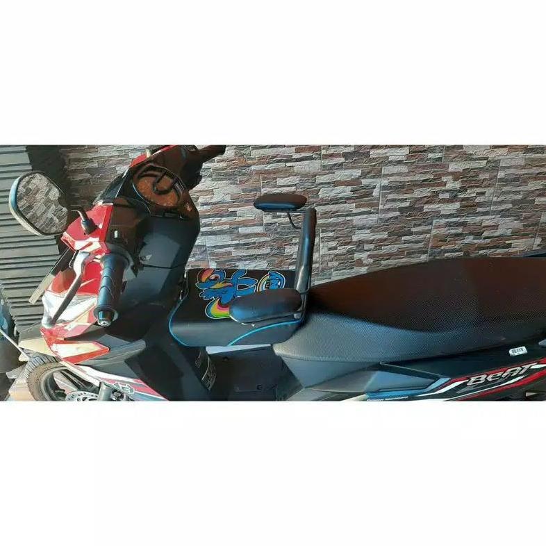 Jual BEST SALE Boncengan Motor Anak Sandar Spon Kuat 30Kg | Shopee ...