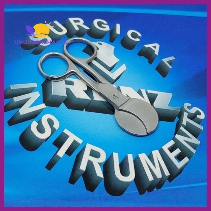 Jual (MEDIS) GUNTING UMBILICAL MODELL USA UMBILICAL SCISSORS 10,5CM ...