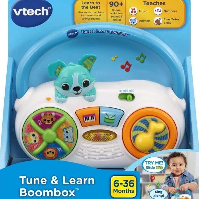 Jual VTECH V-TECH TUNE AND LEARN BOOMBOX Radio Music Education Learning ...
