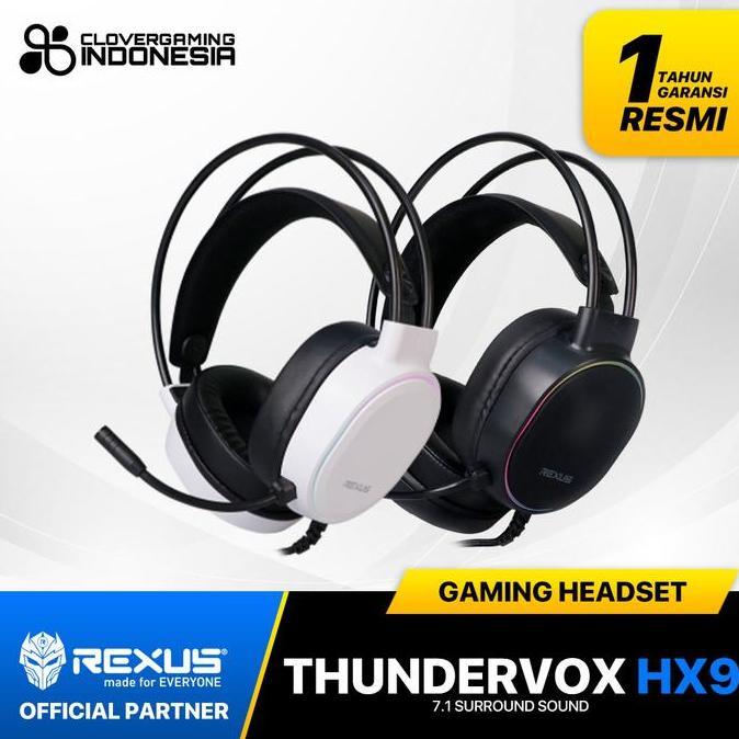 Jual Rexus Thundervox HX9 RGB 7.1 Surround Sound - HX-9 HX 9 Gaming ...