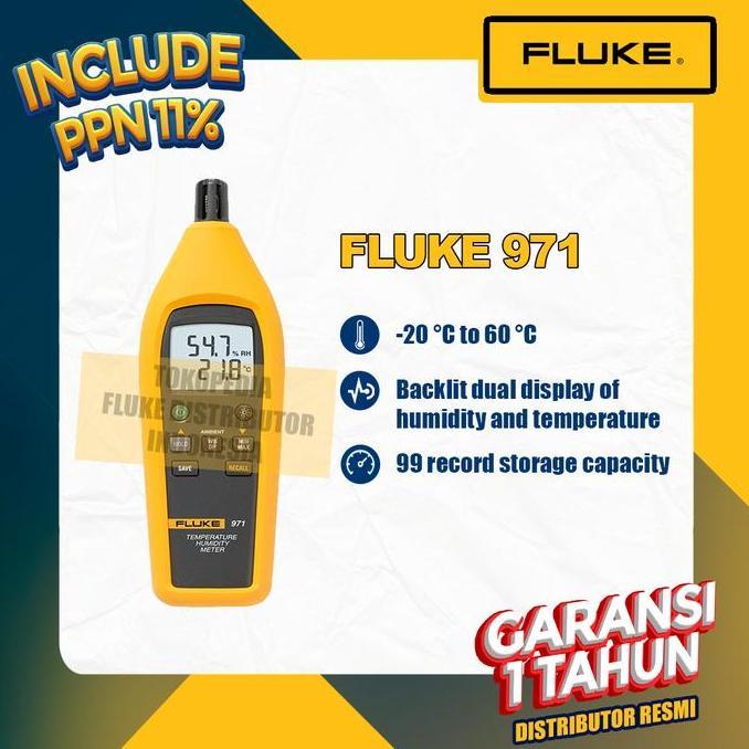Jual Fluke 971 Temperature Humidity Meter | Shopee Indonesia