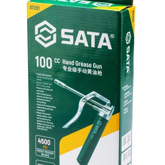 Jual CIKUCHI SATA Pompa Gemuk 100cc Hand-Operated Grip Grease Gun 97201 ...