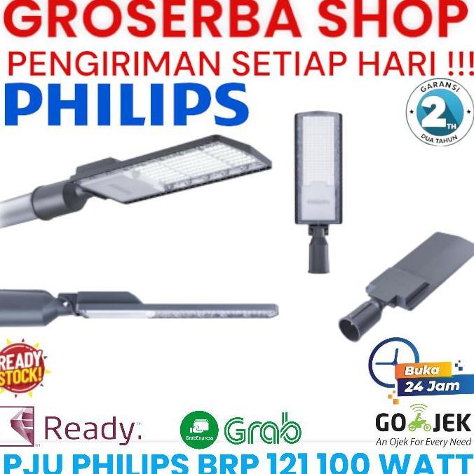 Jual PHILIPS BRP121 100W - LAMPU JALAN PJU PHILIPS BRP 121 100 WATT LED ...