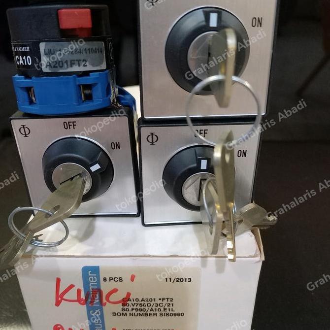 Jual HARGA DISC - selector switch off on posisi with key CA10 A201FT2 ...