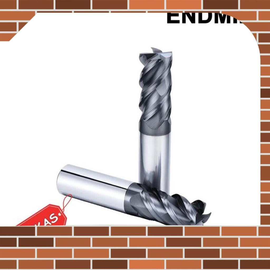 Jual Endmill 10 End Mill Carbide 10 Pahat Cutter Milling 10Mm Pisau ...