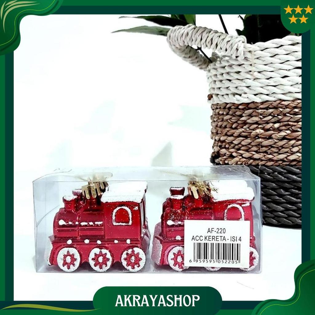 Jual Kereta Natal Premium - Hiasan Gantungan Pohon Natal Bisa Untuk ...