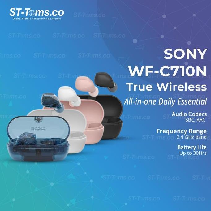 Jual Sony WF-C710N / WF-C710 N / WFC710N Truly Wireless Noise-Canceling ...