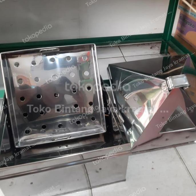 Jual kalakat steamer kotak/kukusan stainless/langseng serbaguna 32 cm ...