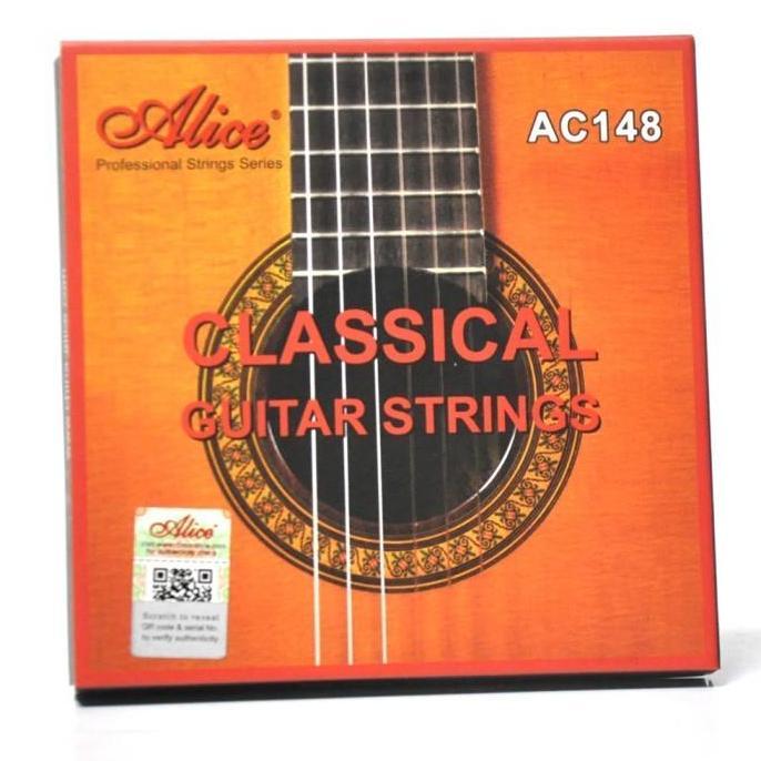 Jual Alice AC148 Senar Gitar Klasik Crystal Nylon Lapis Anti Karat ...