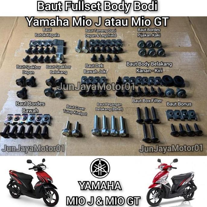 Jual Baru Baut - Baud Full Set Full Body Bodi Mio Gt | Shopee Indonesia