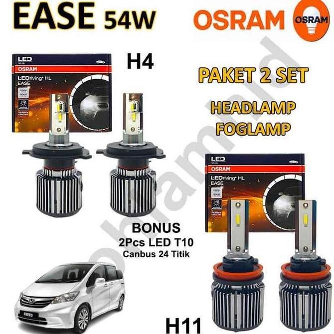 Jual Paket 2 Set Lampu LED HONDA FREED OSRAM LEDriving HL EASE Headlamp ...