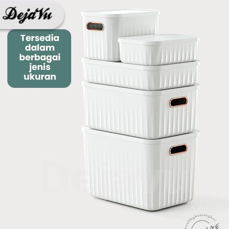 Jual Hj-45 Dejavu Kotak Penyimpanan Serbaguna Bin Pantry Organizer Box ...