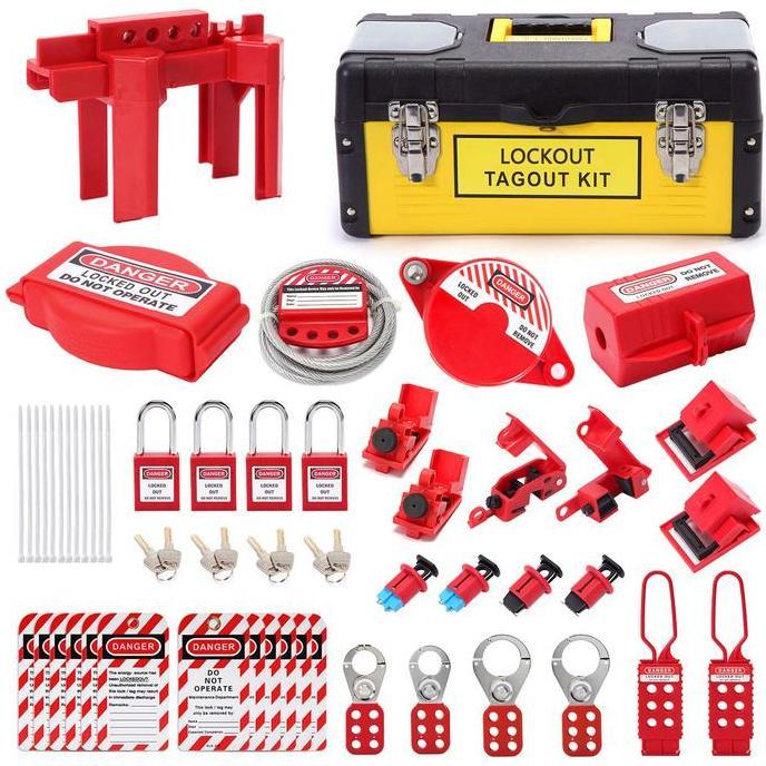 Jual SAPPHIRE Lockout Tagout Lock Out Tag Out Kit Safety Padlocks ...