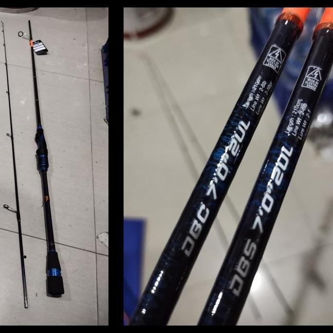 Jual joran daido blue fin hollow carbon 702 type sic list orange ...