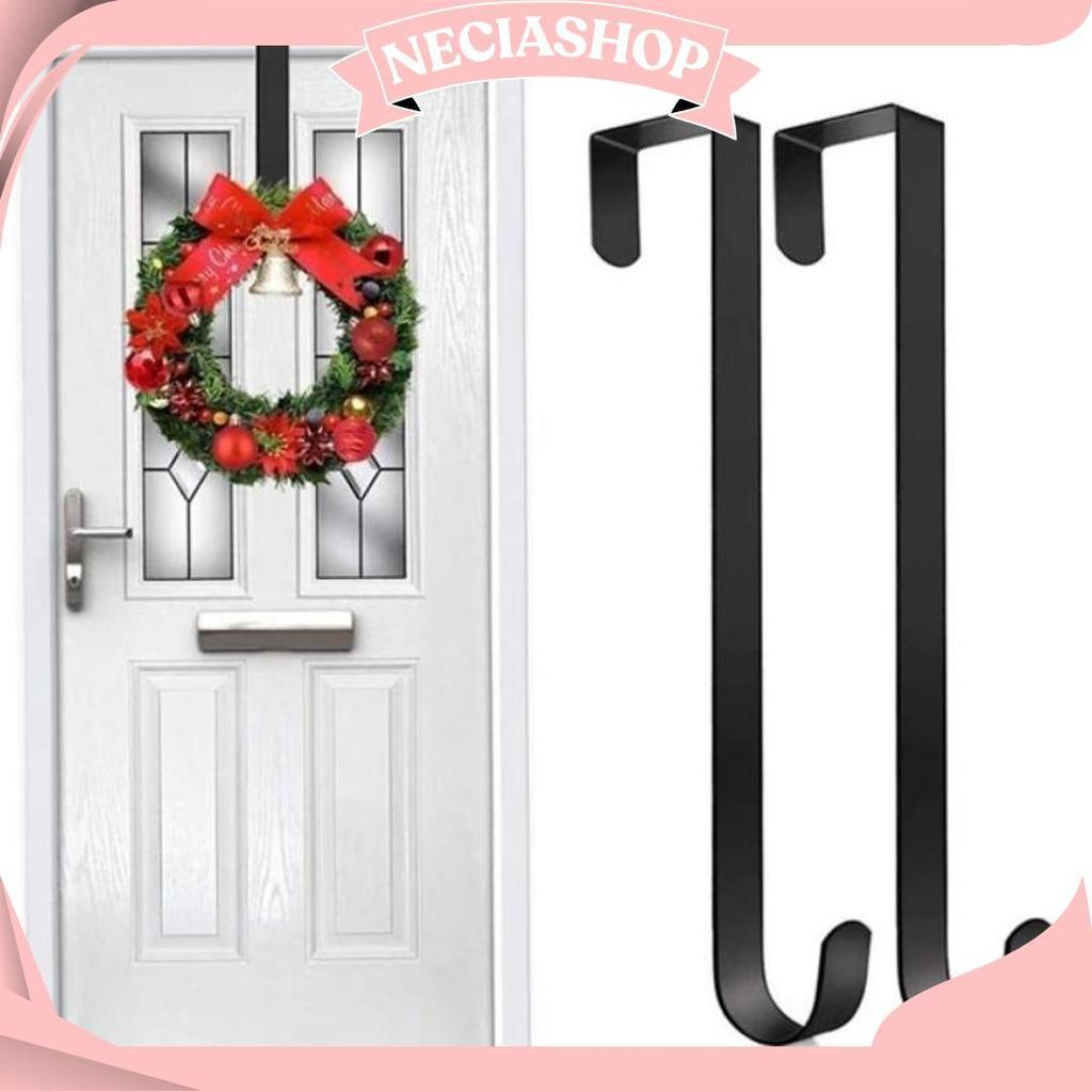 Jual Christmas Door Wreath Hanger Gantungan Karangan Bunga Natal Pintu ...