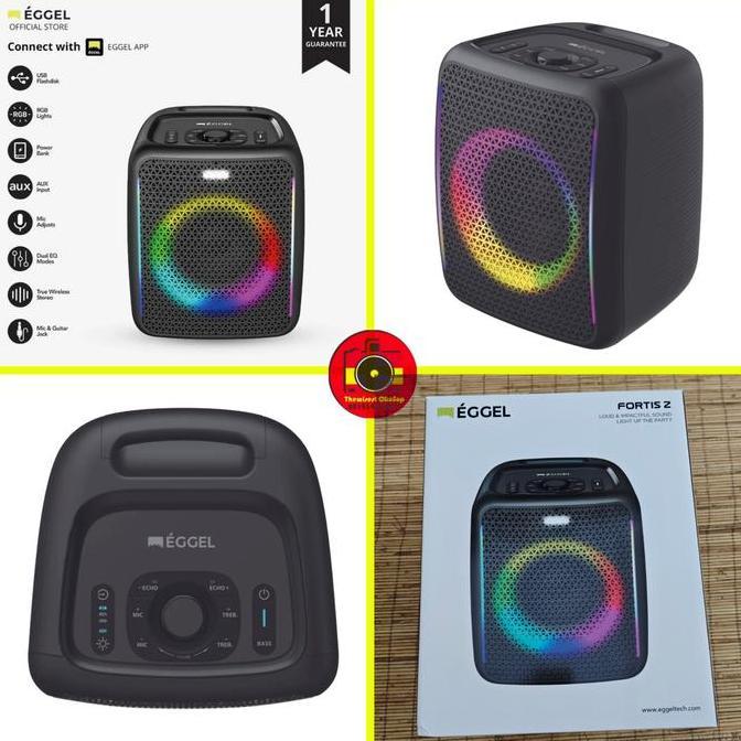 Jual TERBARU - Eggel Fortis 2 II Portable Party Box Speaker Bluetooth ...