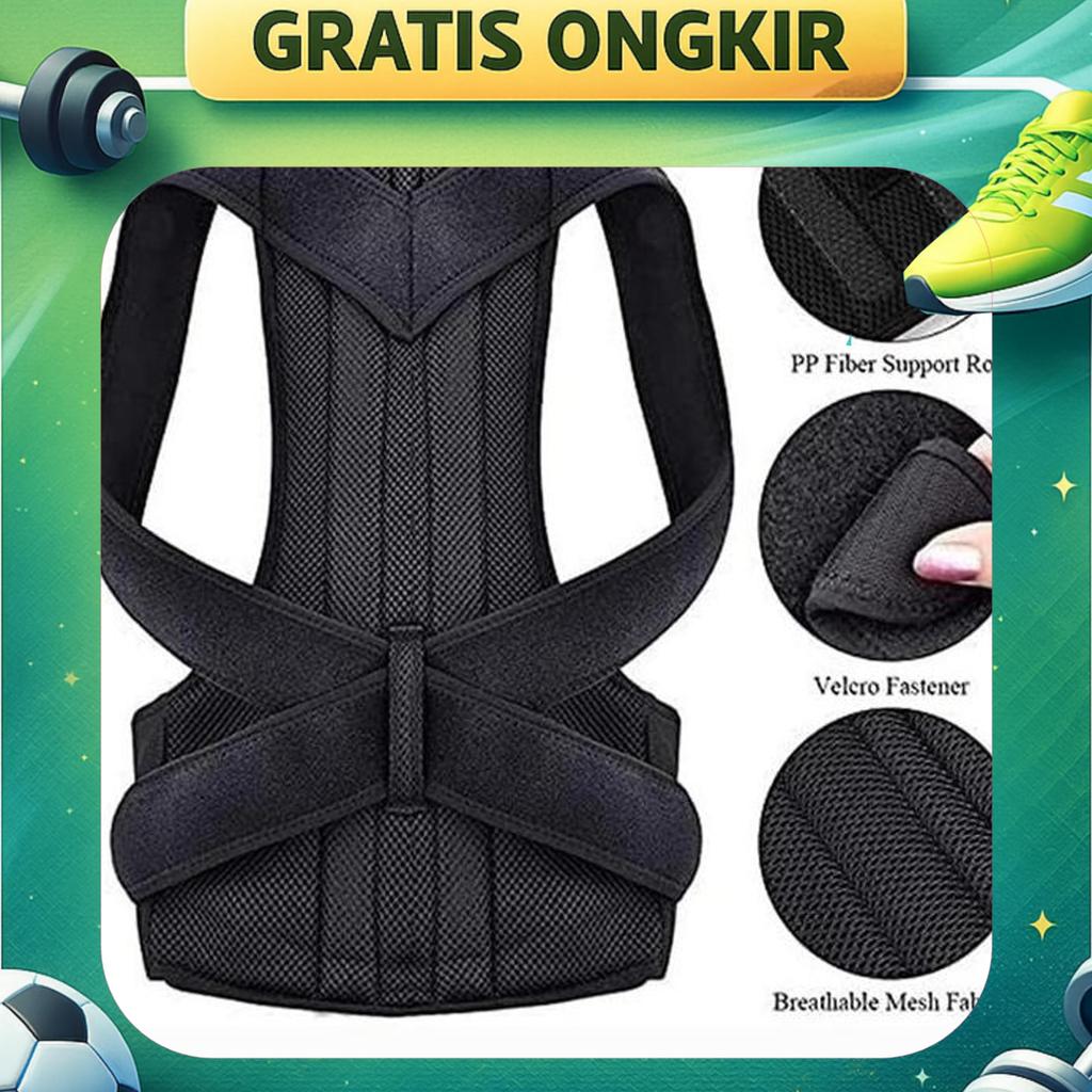 Jual Alat Agar Tidak Bungkuk Korset Anti Bungkuk Alat Kretek Punggung ...