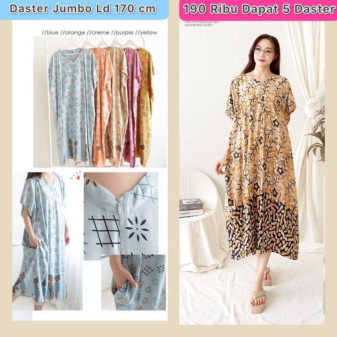 Jual 5 Pcs Daster Jumbo Ld 170 (50-130 kg) | Shopee Indonesia