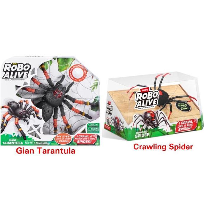 Jual Robo Alive Real Life Robotic Pets Giant Tarantula Crawling Spider ...
