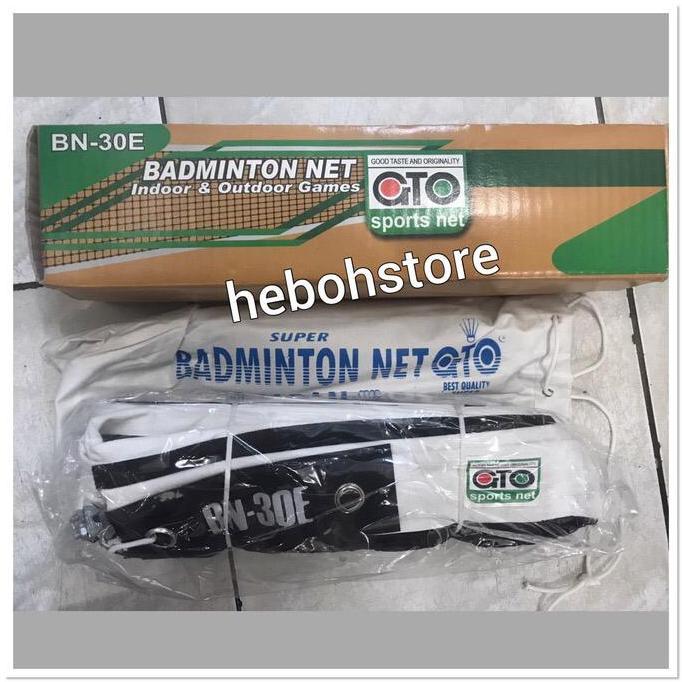 Jual JARING NET BADMINTON/NET BULUTANGKIS GTO TAIWAN SLING BAJA ...