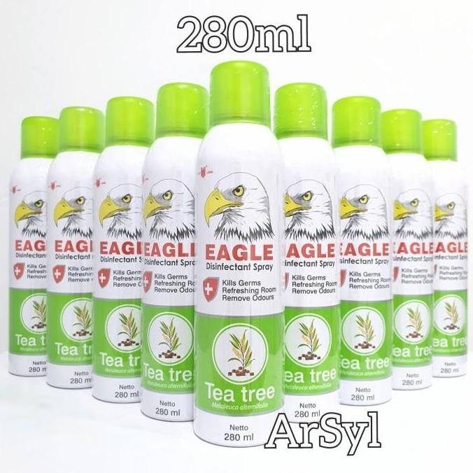 Jual Disinfektan Eagle Spray 280ml - Tea Tree | Shopee Indonesia