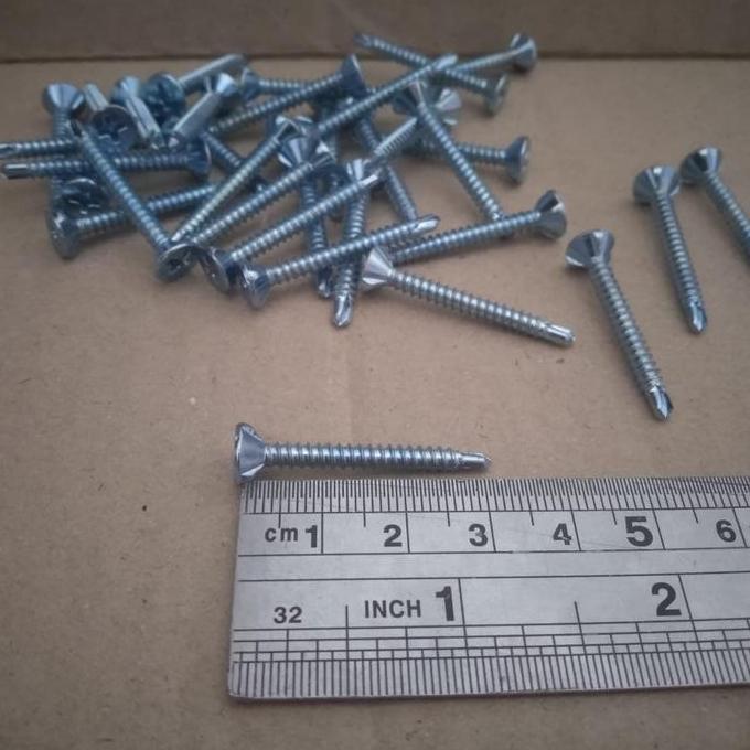 Jual Sekrup Grc Sds / Kalsiboard / Calci Screw Kepala 6 Harga Per ...