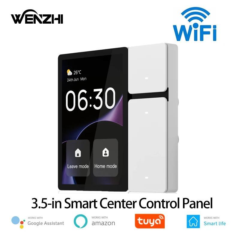 Jual WiFi Control Panel Build in BLE Gateway Hub Scene Switch 3.5-inch ...