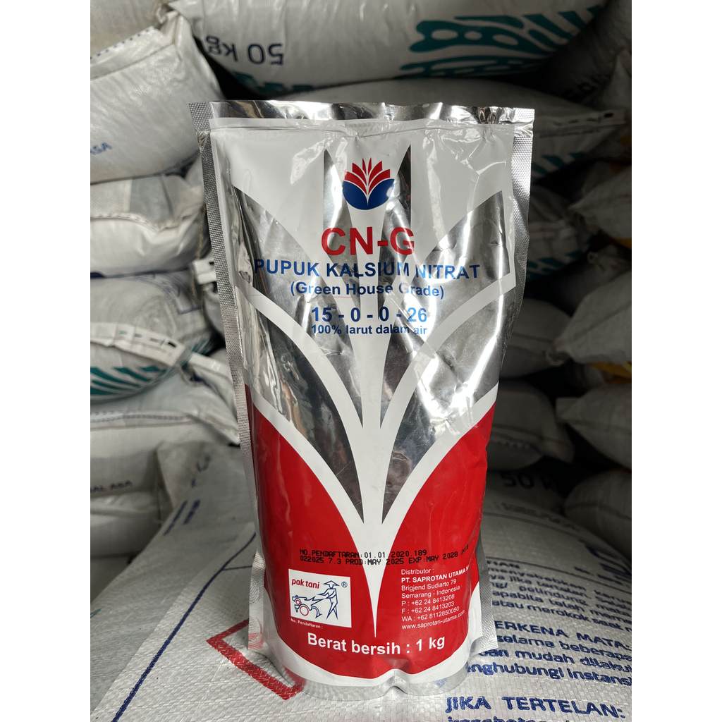 Jual Pupuk Kalsium Nitrat CNG Kemasan 1 kg | Shopee Indonesia
