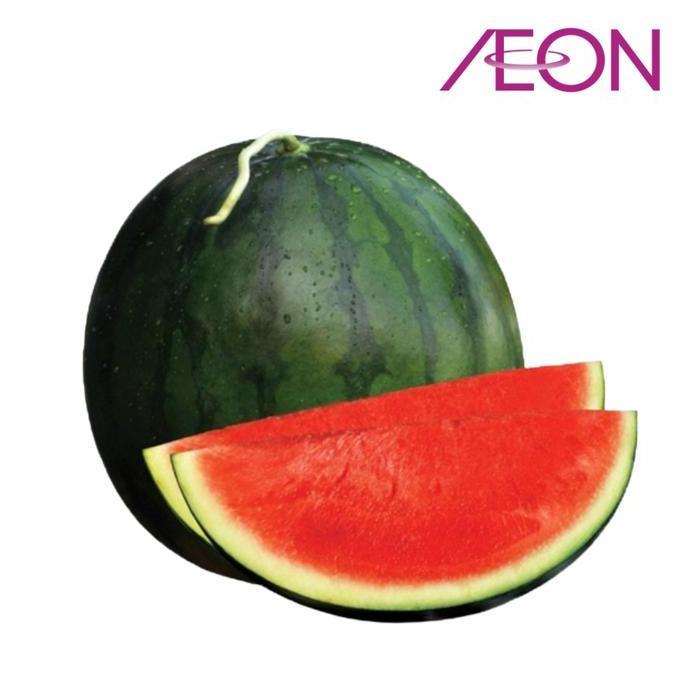 Jual AEON Semangka Merah Manis Seedless 1 Pcs - 5 Kg Fresh Kualitas ...