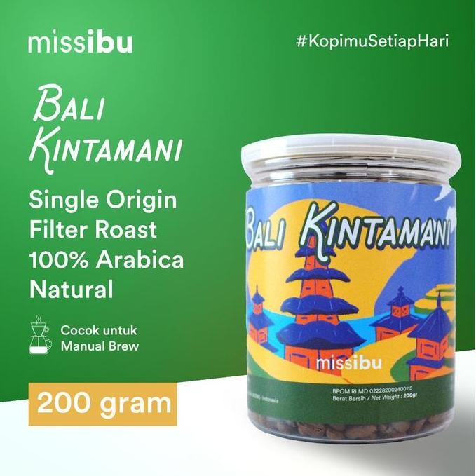 Jual Bali Kintamani Kopi Arabika 200g - Missibu Roaster Proses Natural ...