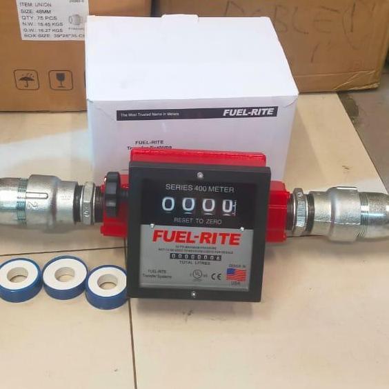 Jual Fuel Rite / Flow Meter / Meteran Minyak Solar Oil 4 Digit 2" Inch ...