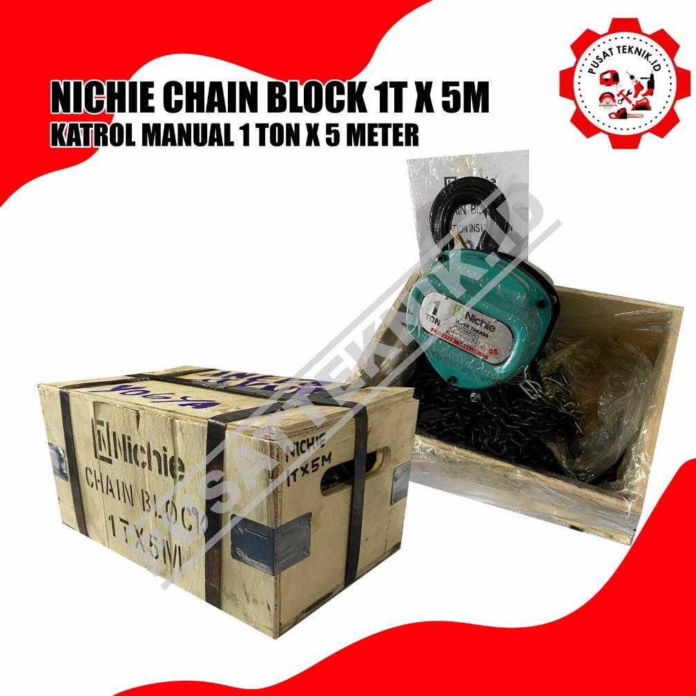 Jual KATROL CHAIN BLOCK HSC NICHIE TAKAL KATROL MANUAL ANGKAT BARANG ...